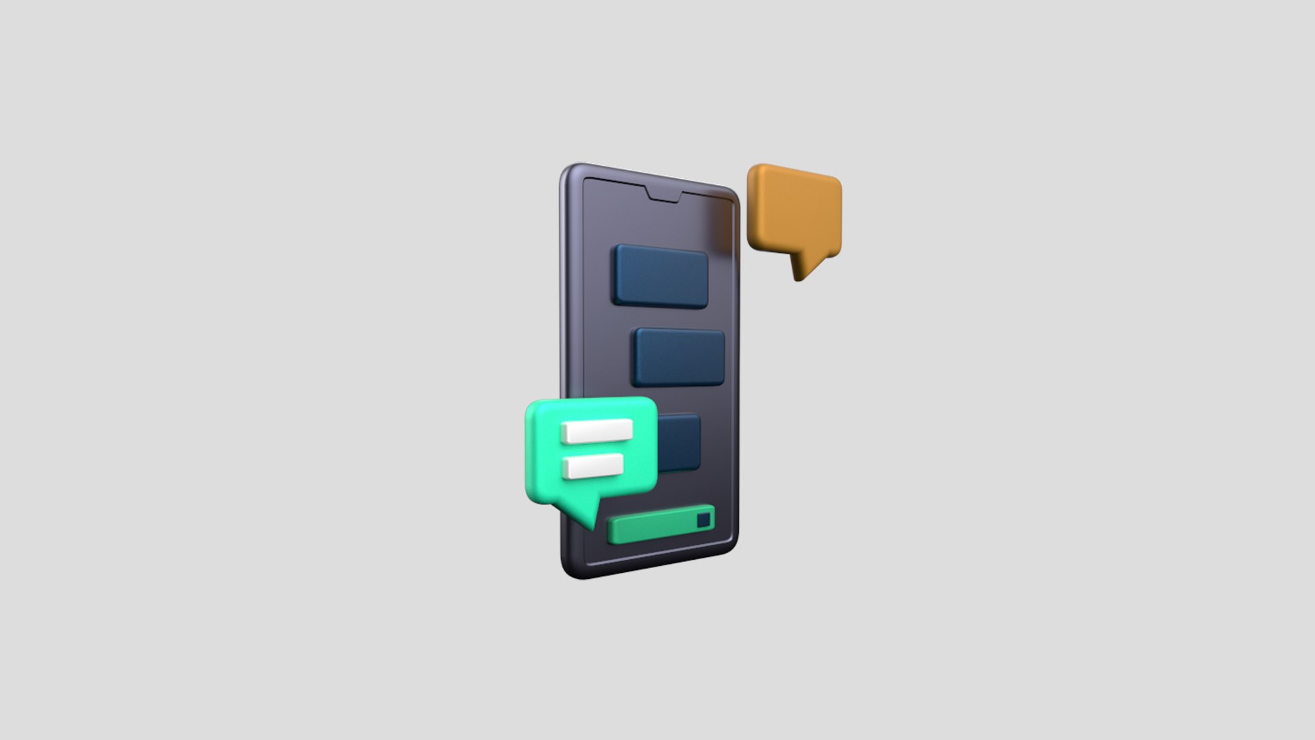 3D Checklist Low-poly Mobile 3D Icon Model - TurboSquid 1920858