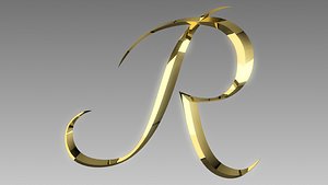 Roman Alphabet 3D Models for Download | TurboSquid