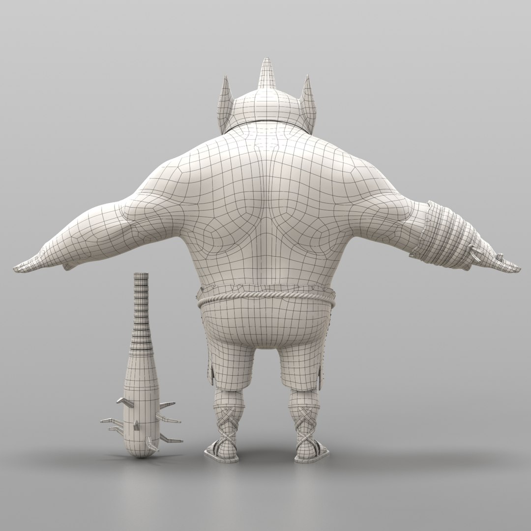 Cartoon cyclops model - TurboSquid 1343798