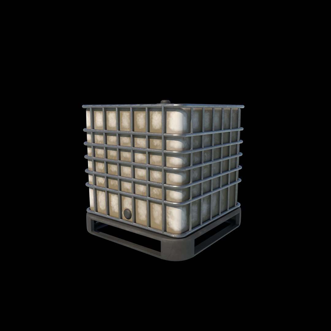3D Water Tank 3D Model - TurboSquid 2333675