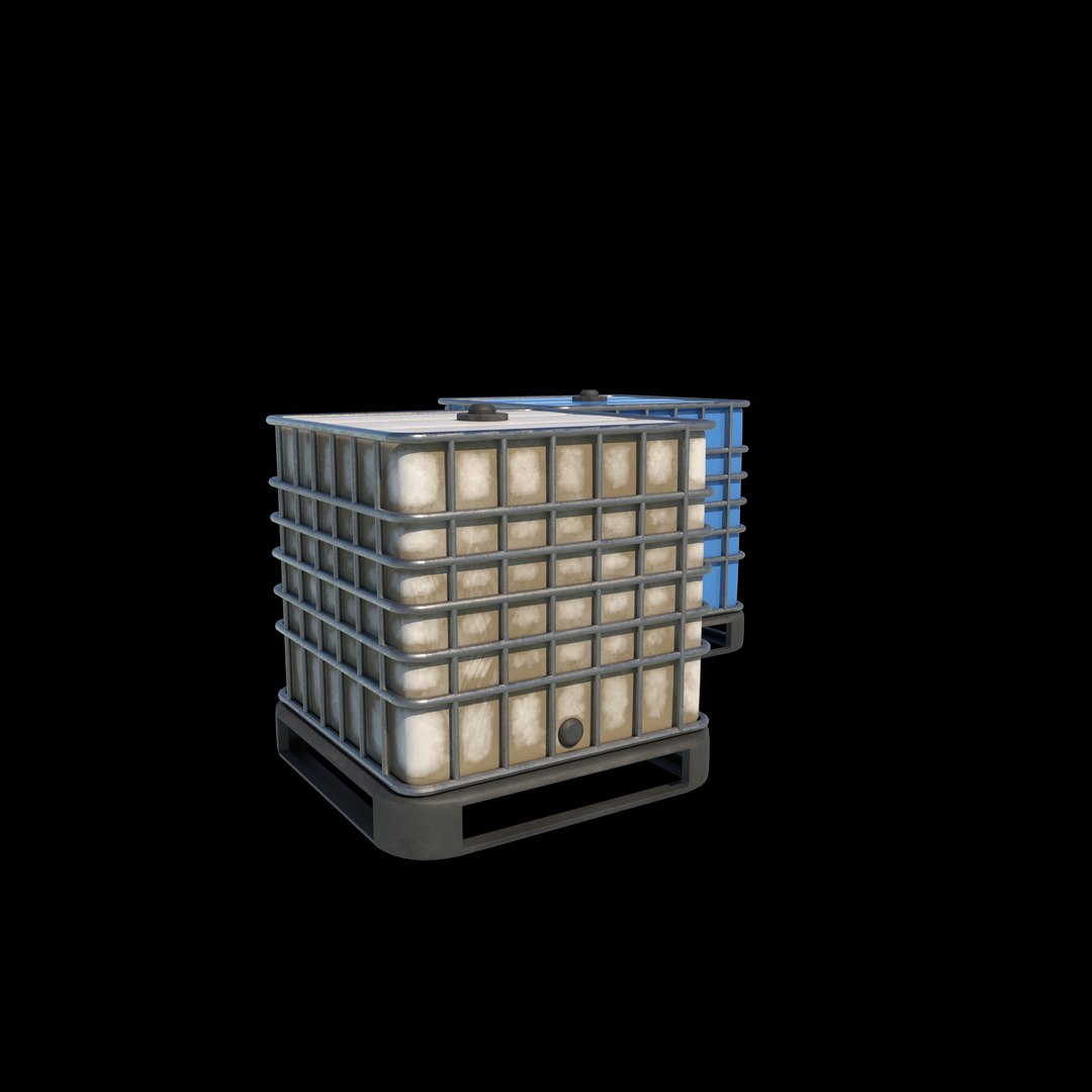 3D Water Tank 3D Model - TurboSquid 2333675