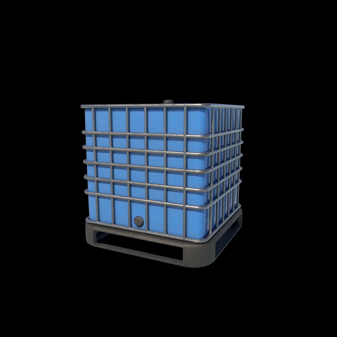 3D Water Tank 3D Model - TurboSquid 2333675