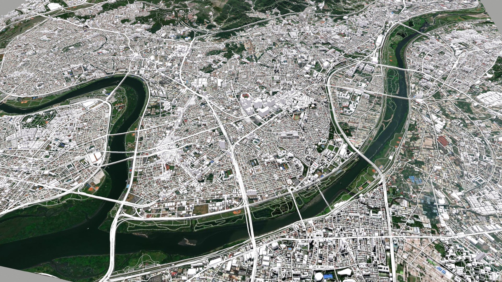 Cityscape Xinbei Taiwan 3D Model - TurboSquid 1937622