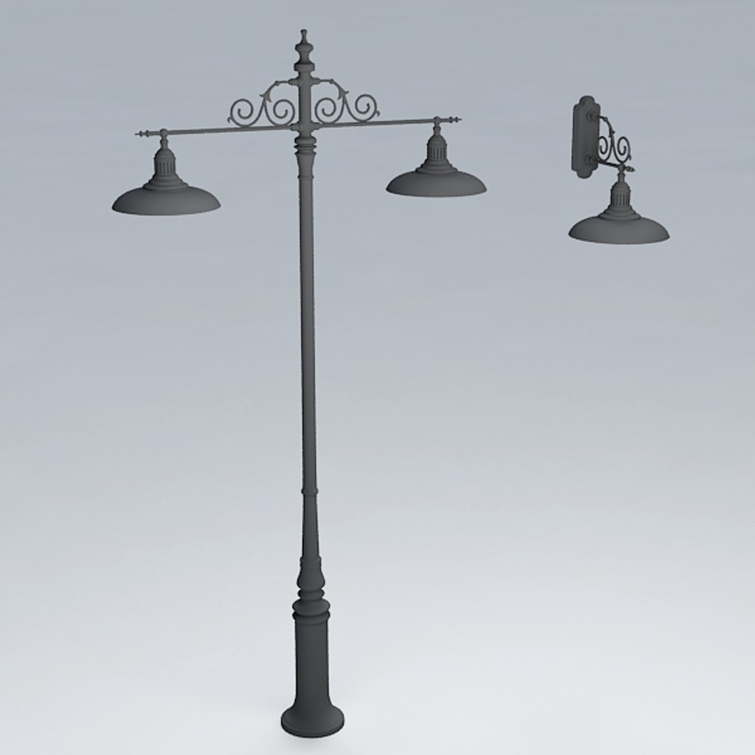 street lamp 3d model
