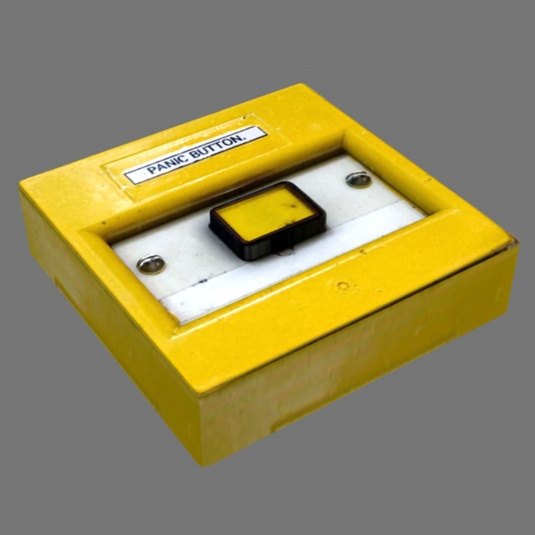 Panic Button 3d Model