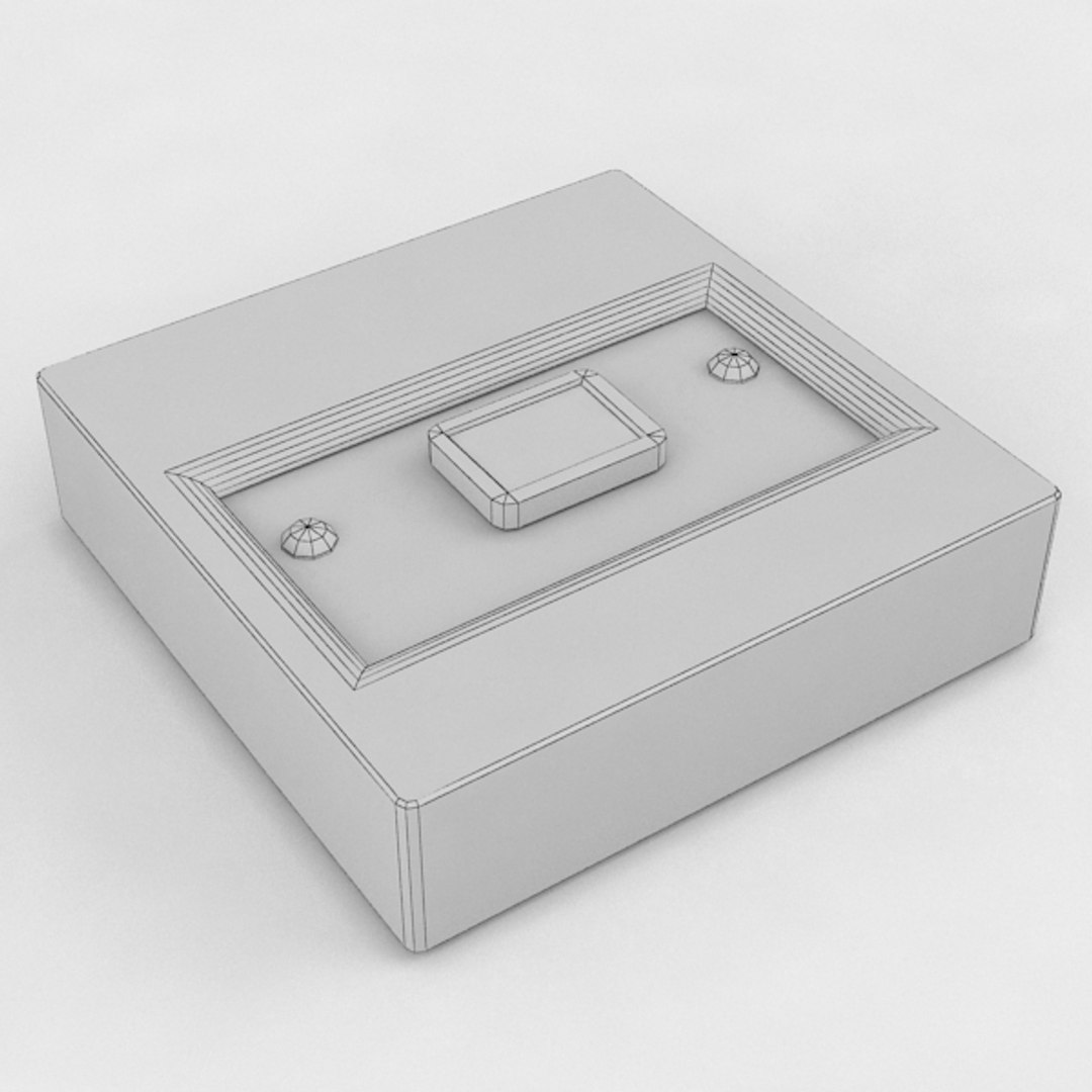 Panic Button 3d Model