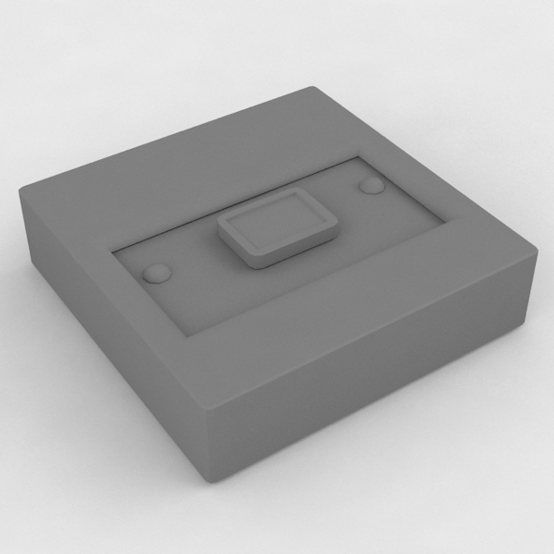 Panic Button 3d Model