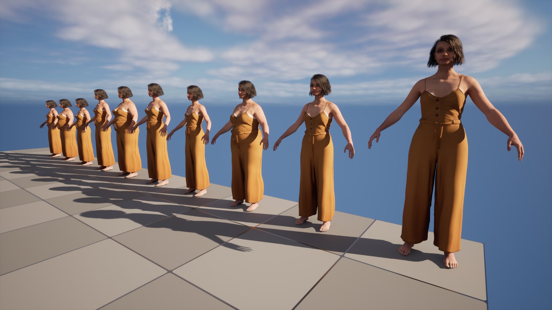 3D Overalls 216 - All MH Bodies UE5 Skeletons - Rigged Model ...