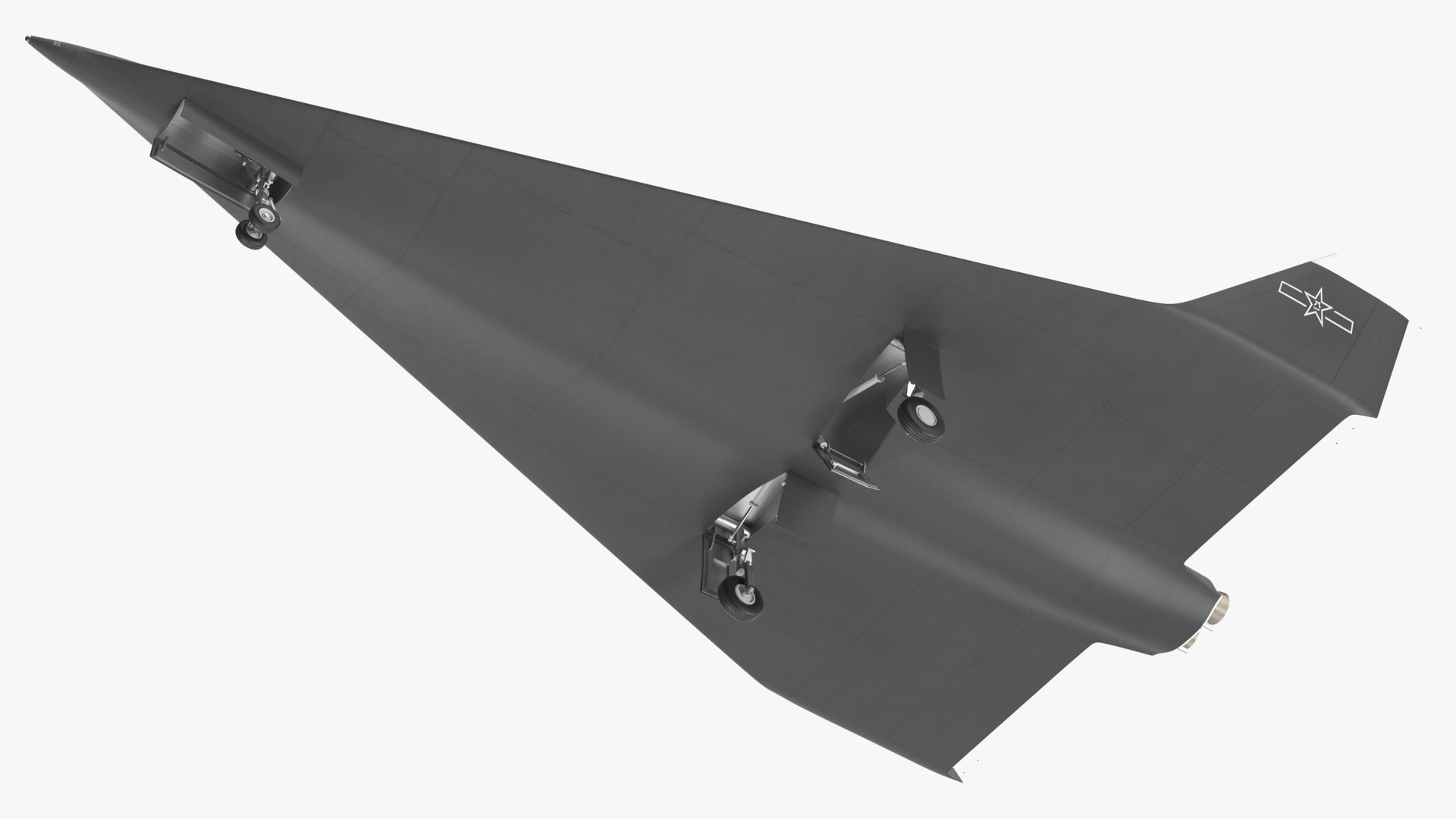 3D China WZ 8 Hypersonic Surveillance Drone - TurboSquid 1980836