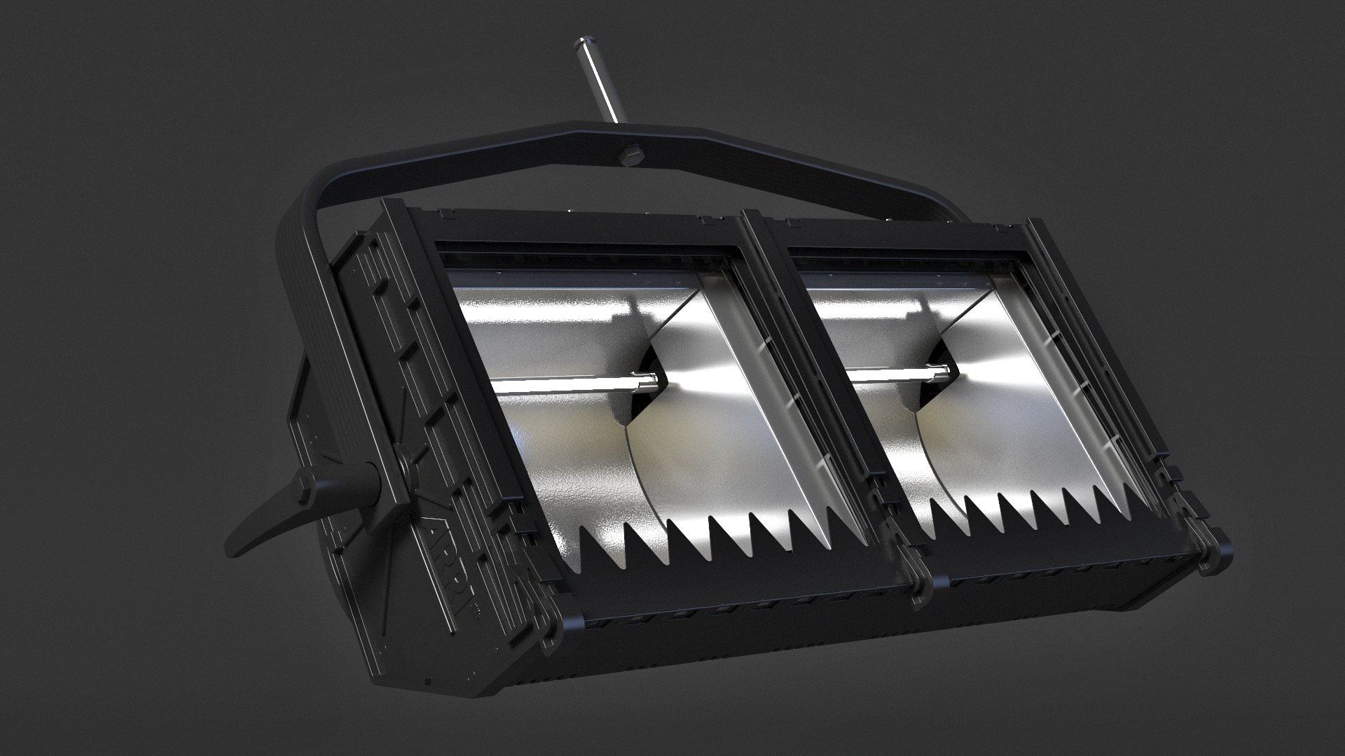 3D Double Flood Light - TurboSquid 2312472