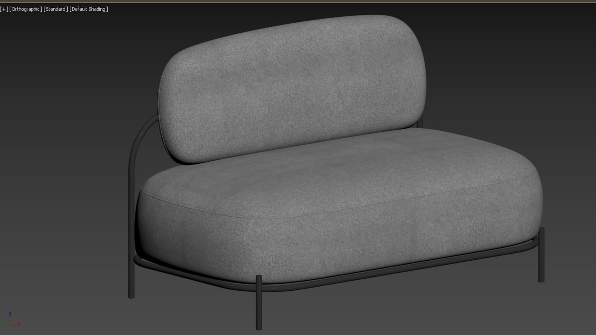 SOFA POLLY YELLOW 3D Model - TurboSquid 1912831