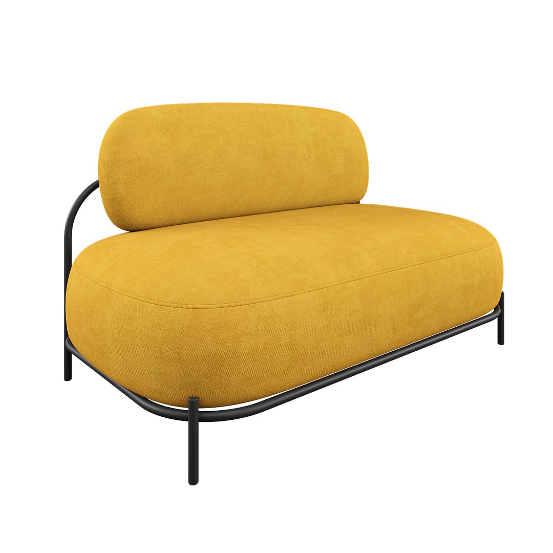 SOFA POLLY YELLOW 3D Model - TurboSquid 1912831