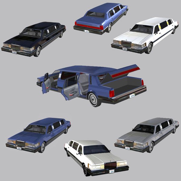 Limousine 3D Models for Download | TurboSquid
