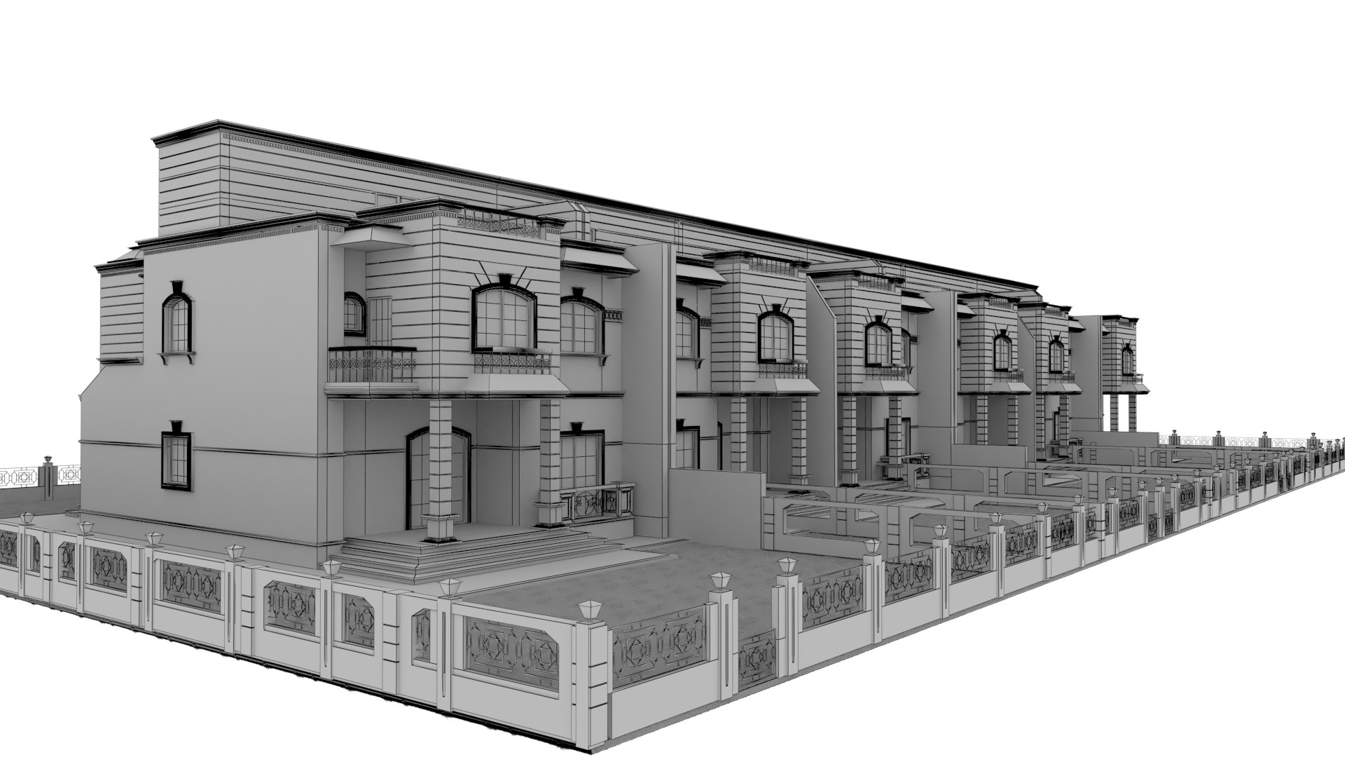 3D Neighbourhood - TurboSquid 2132961