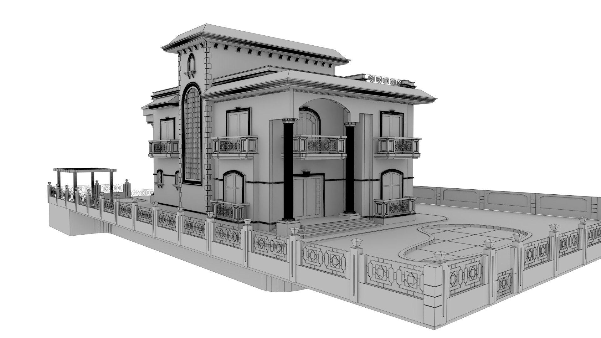 3D Neighbourhood - TurboSquid 2132961