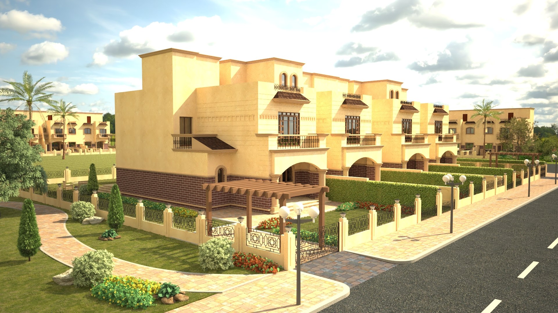 3D Neighbourhood - TurboSquid 2132961