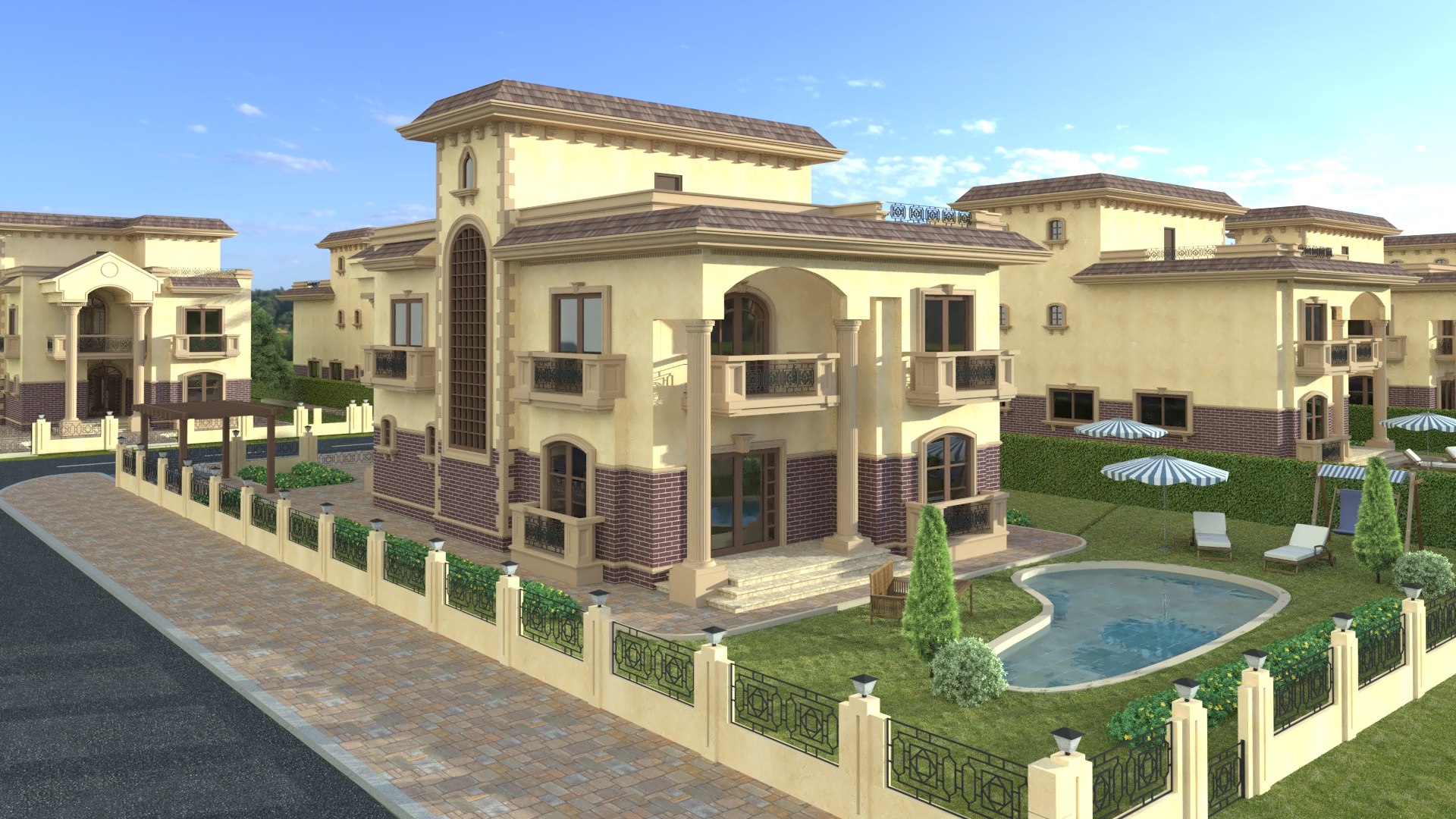 3D Neighbourhood - TurboSquid 2132961