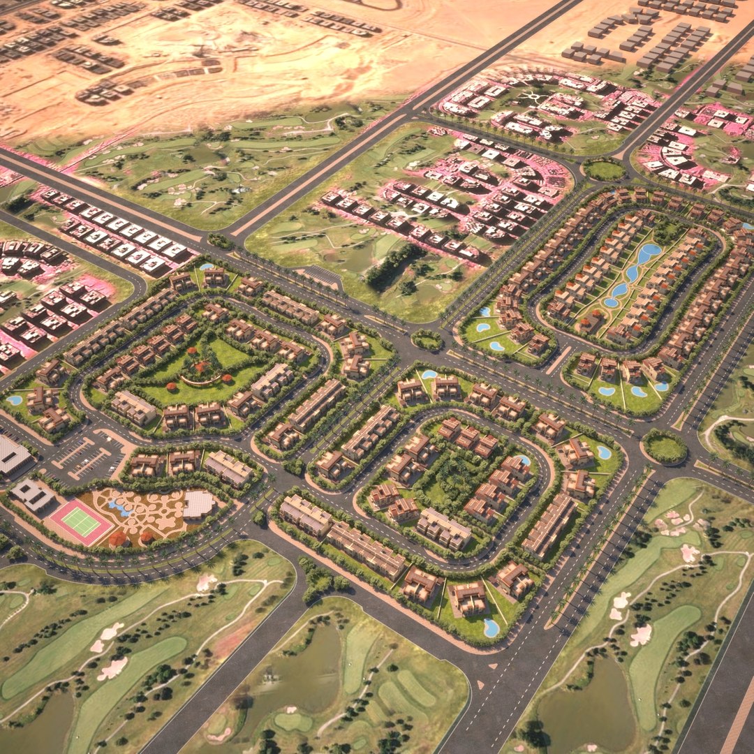 3D Neighbourhood - TurboSquid 2132961