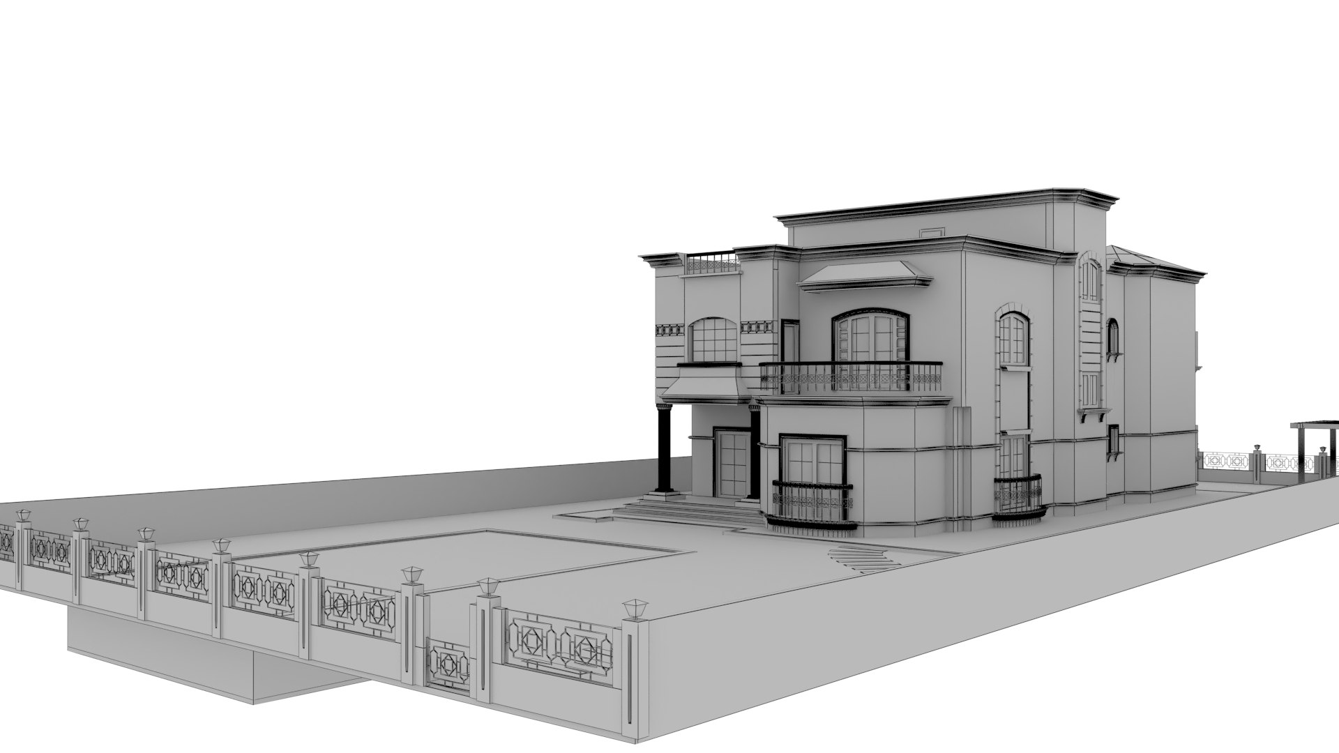 3D Neighbourhood - TurboSquid 2132961