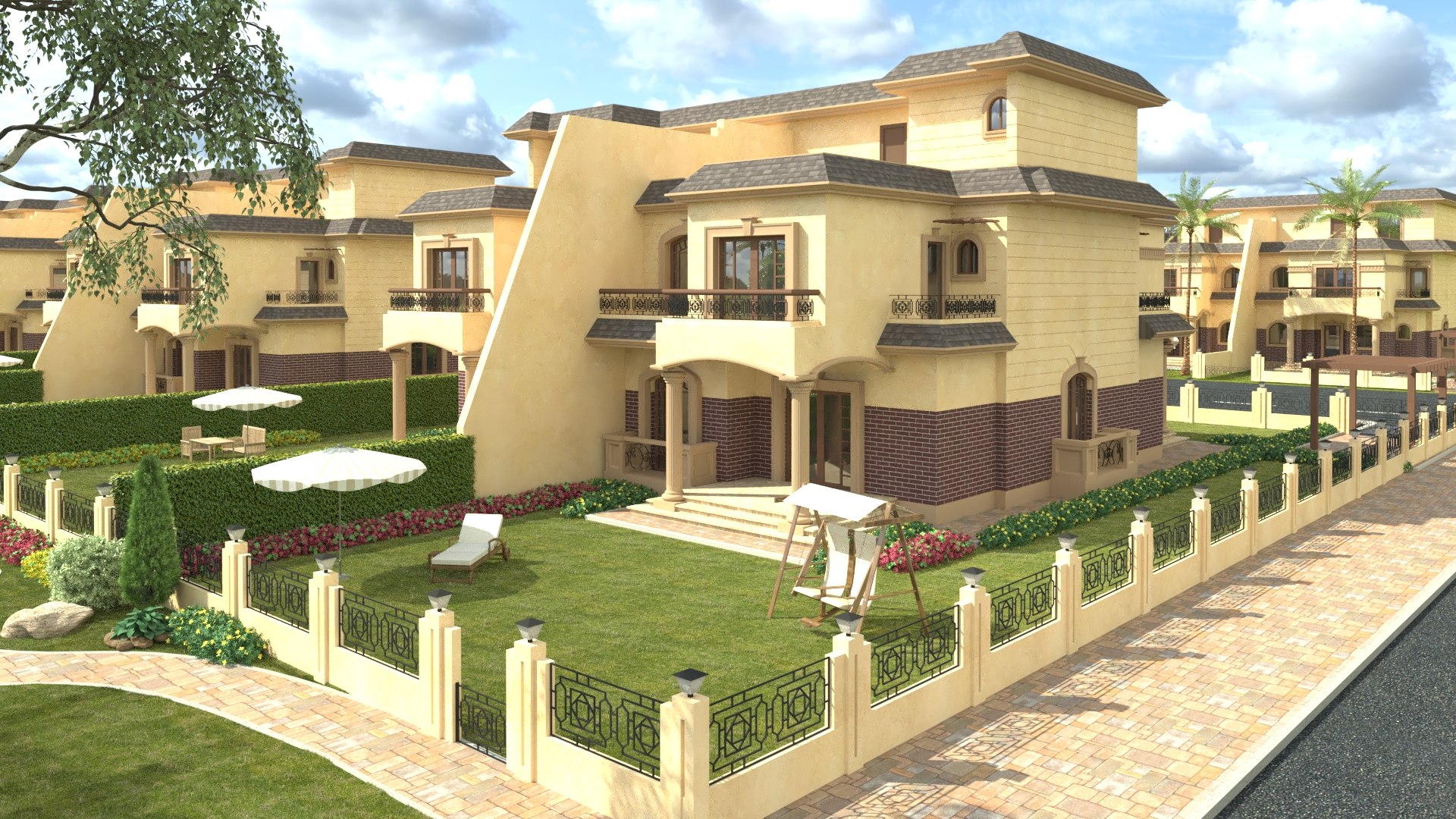 3D Neighbourhood - TurboSquid 2132961