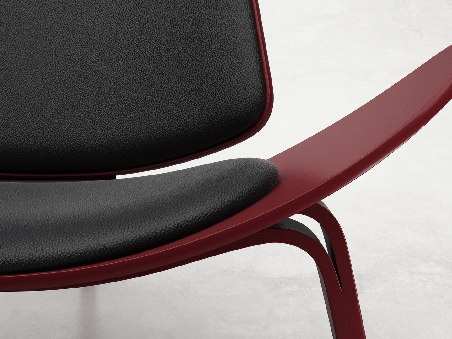 3D Ch07 Shell Chair Model - TurboSquid 1162885