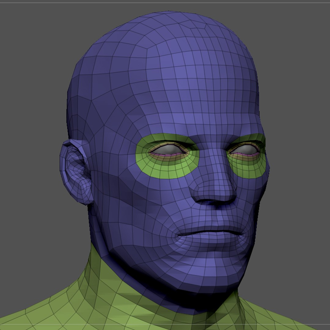 Set Male Female Superhero 3d 3ds