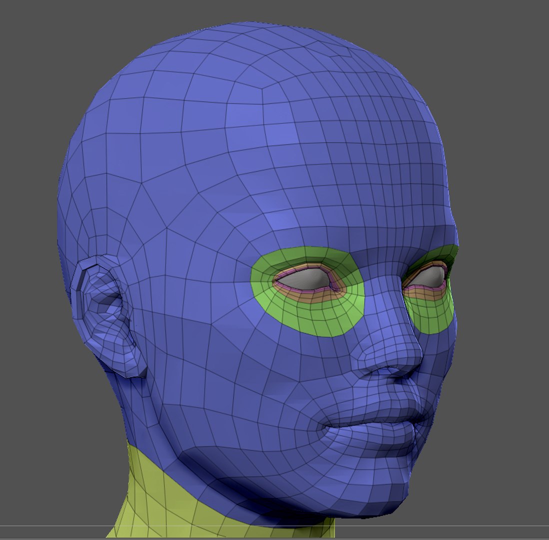 Set Male Female Superhero 3d 3ds