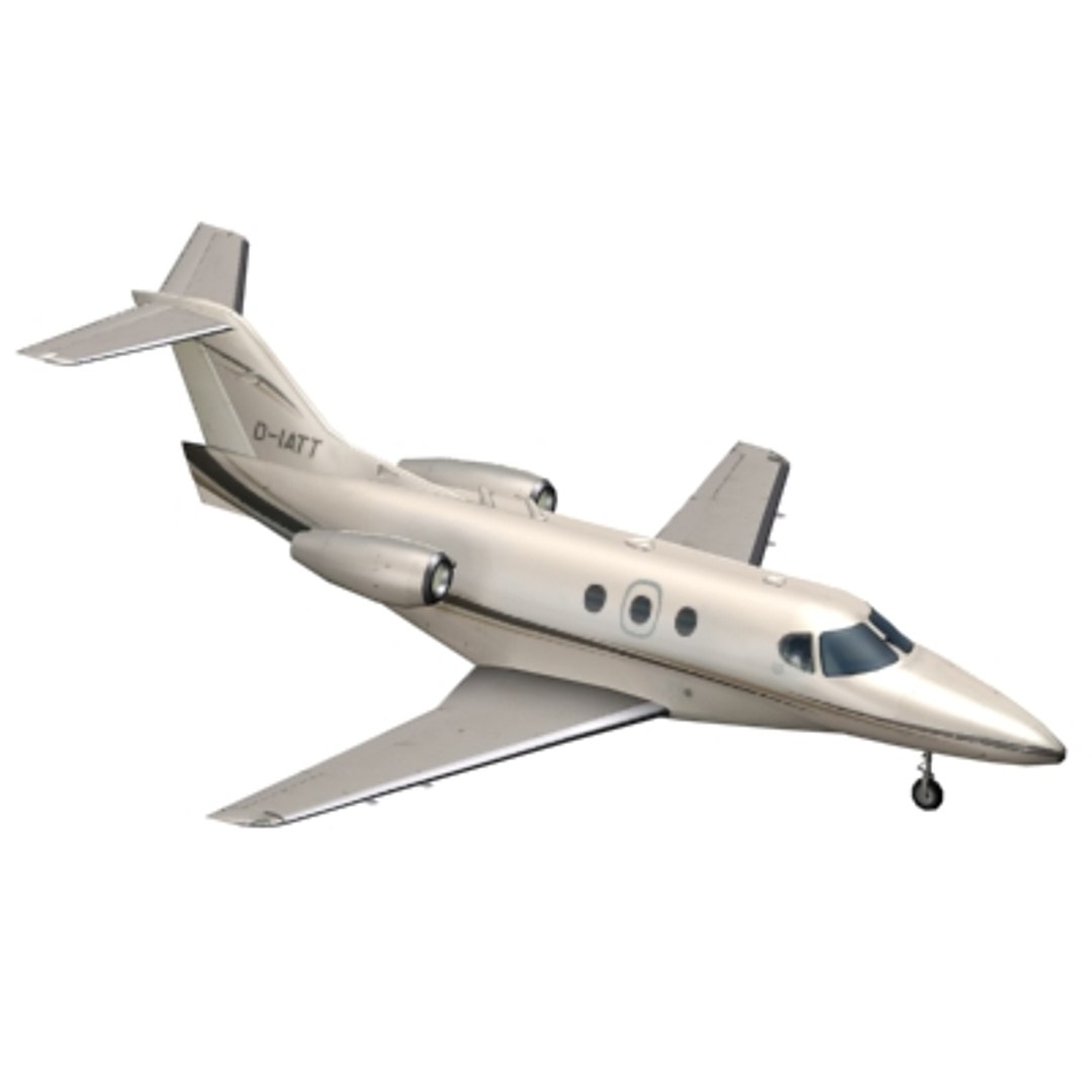 Premier 1a Aircraft Jet 3d Model