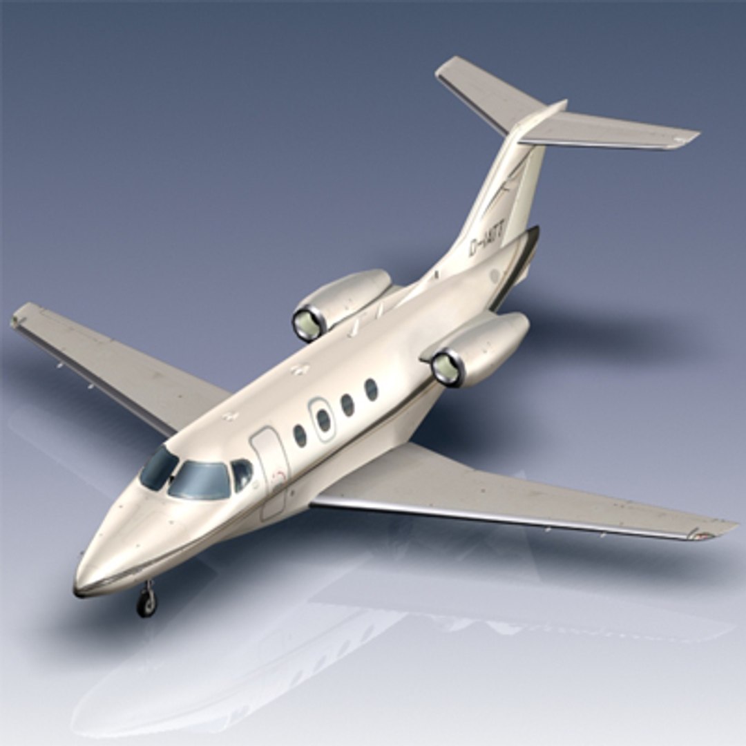 Premier 1a Aircraft Jet 3d Model