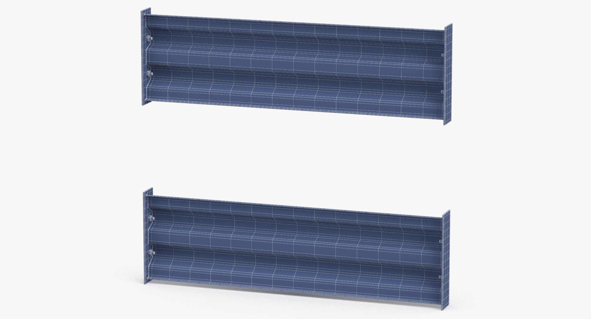 Barrier 01 Short Clean 3D model - TurboSquid 1874320