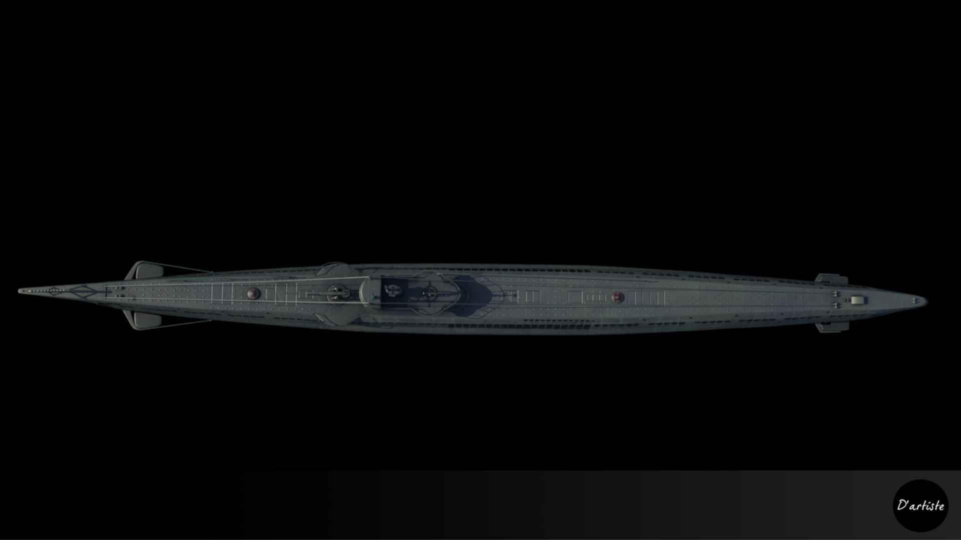 Soviet Submarine S-13 C-13 3d Model