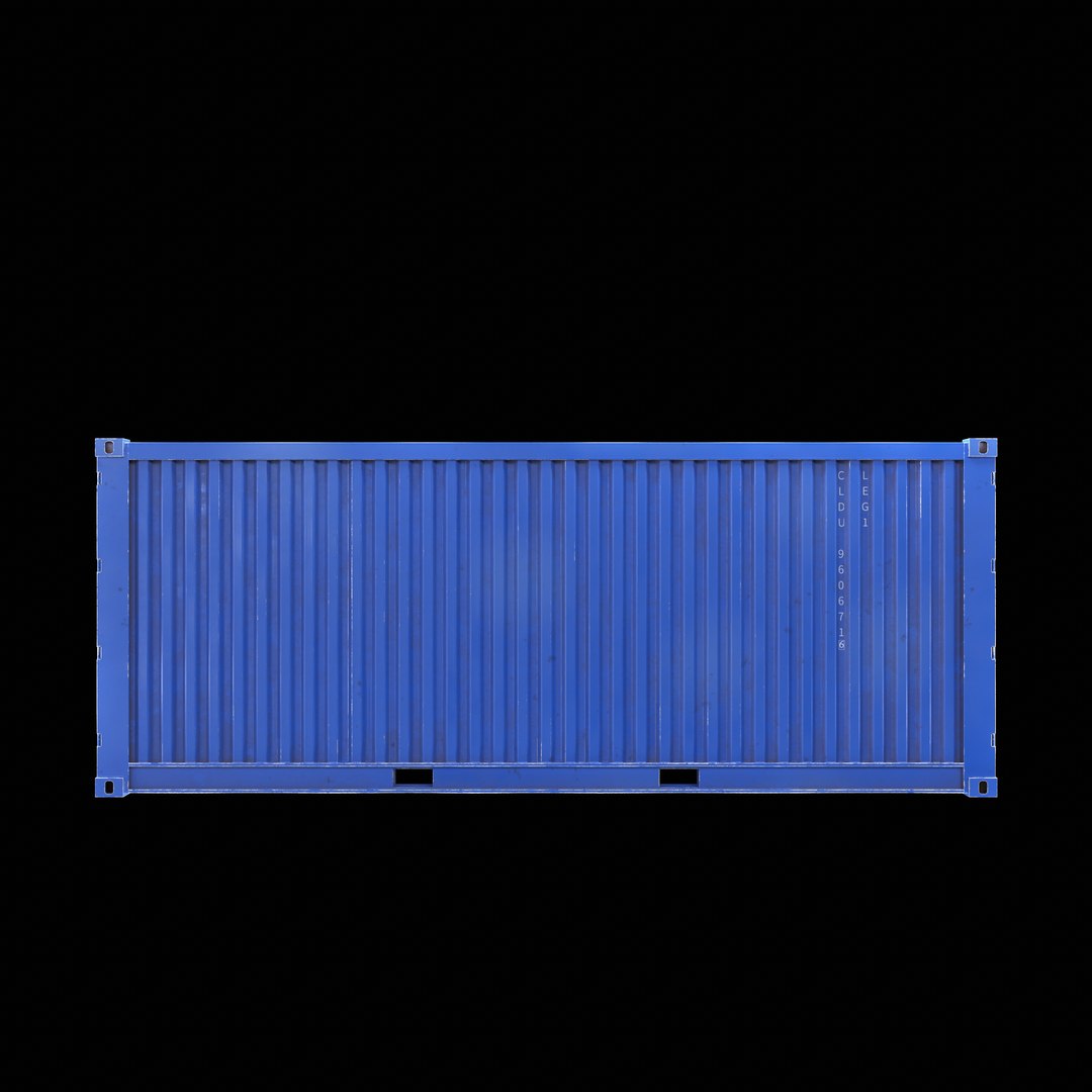 Shipping Container 20ft 3D model - TurboSquid 2081729
