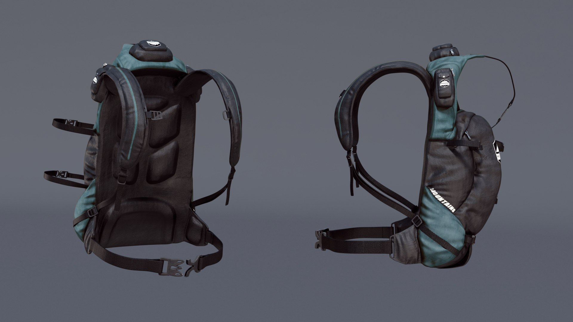 Female Hiker Animated HQ 3D - TurboSquid 1881716