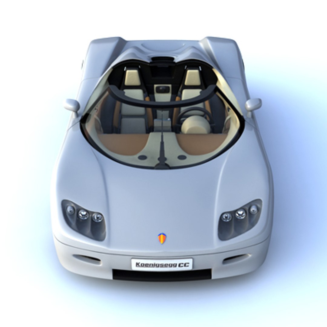 Koenigsegg Cc 3d Model