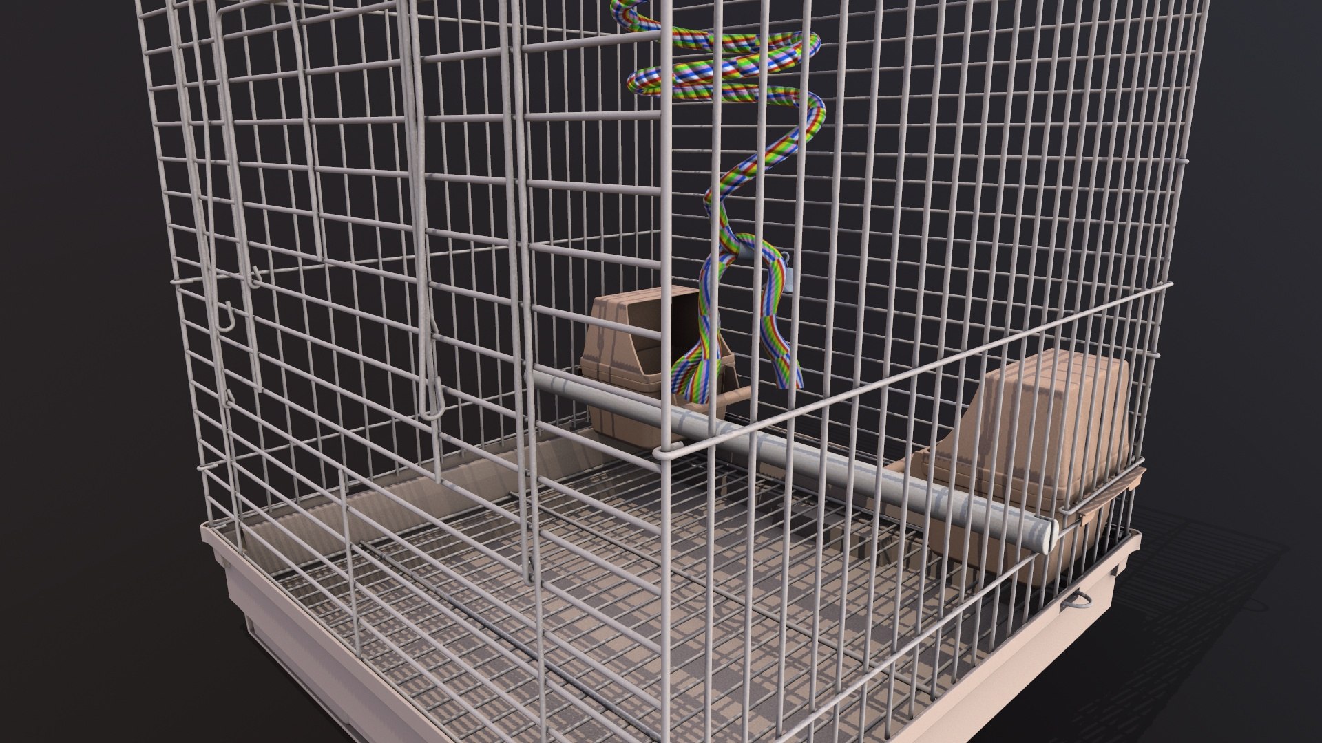 3D Bird Cage Model - TurboSquid 2255838