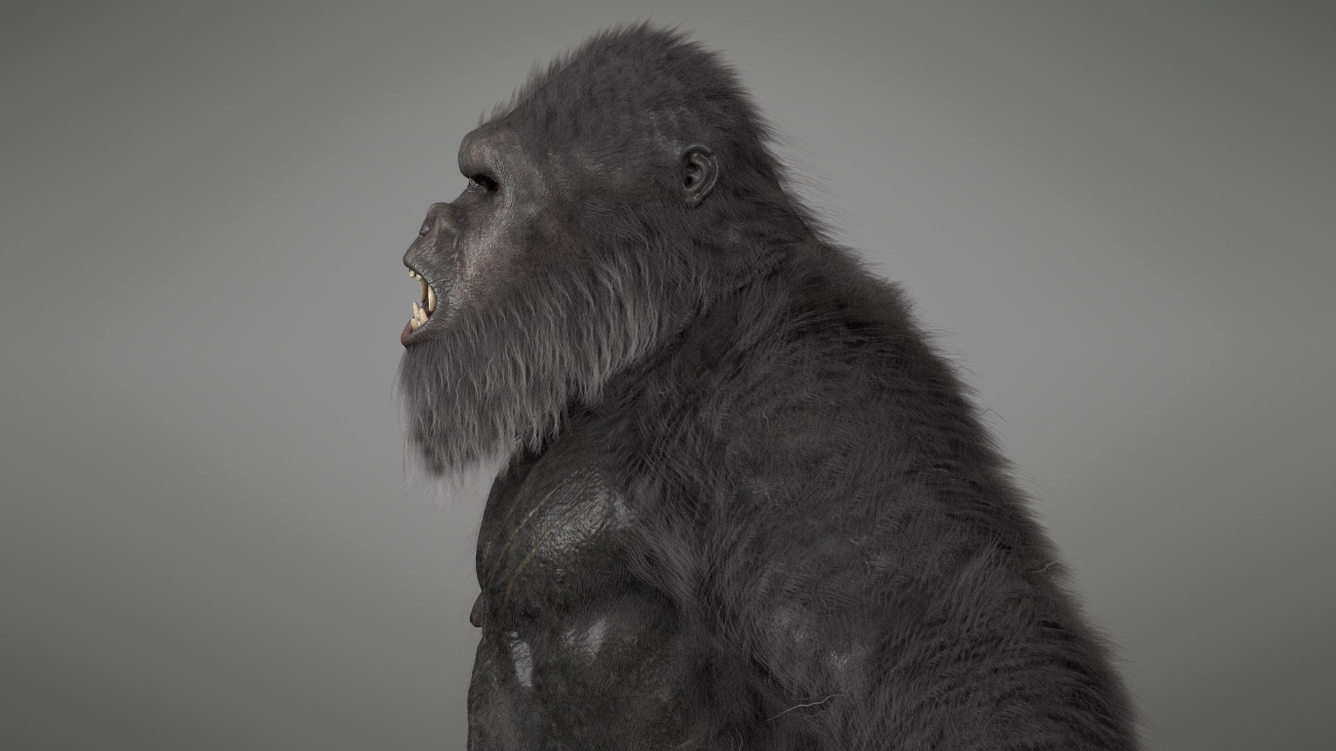 3D King Kong Monster Model - TurboSquid 2260537