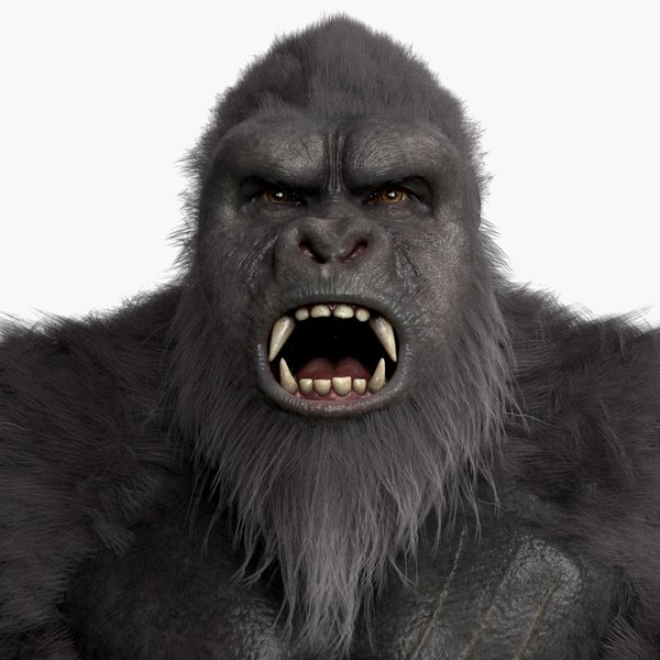 Gorilla 3D Models for Download | TurboSquid