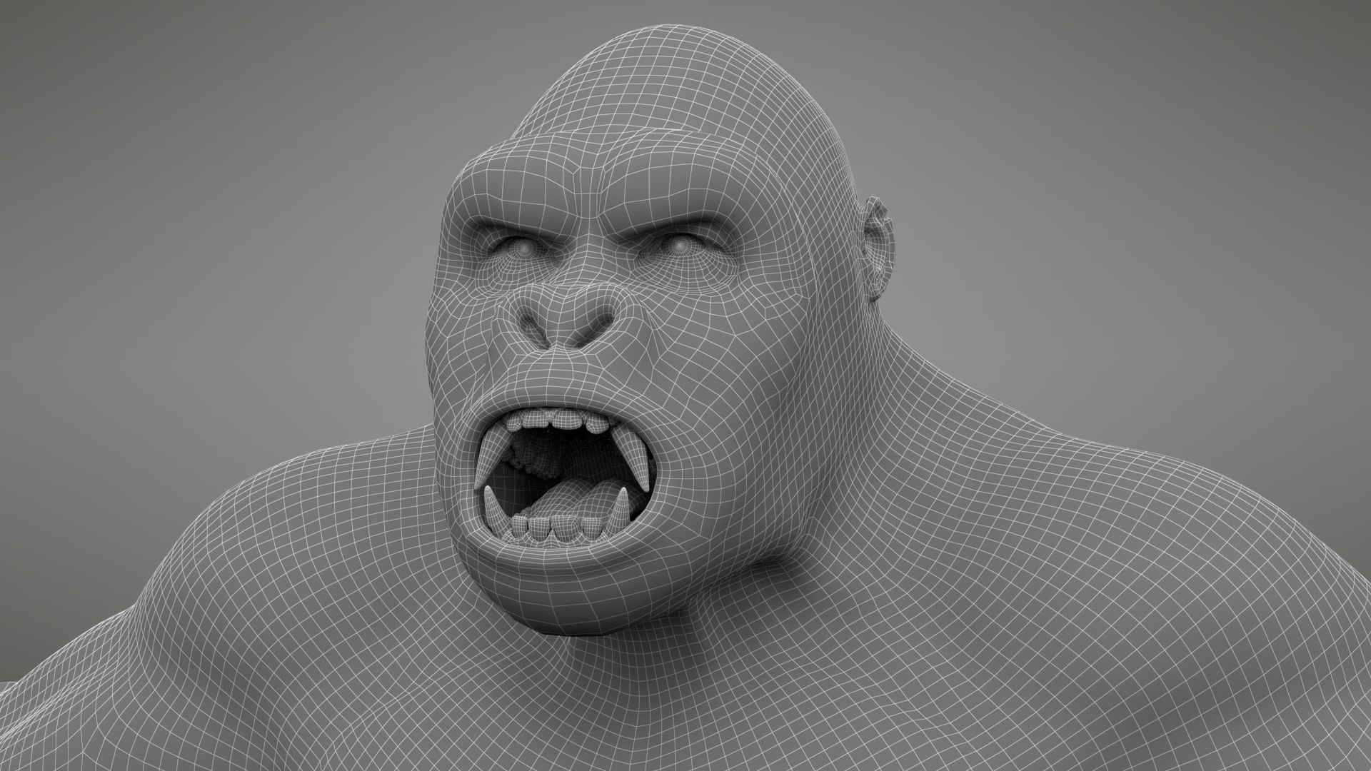 3D King Kong Monster Model - TurboSquid 2260537