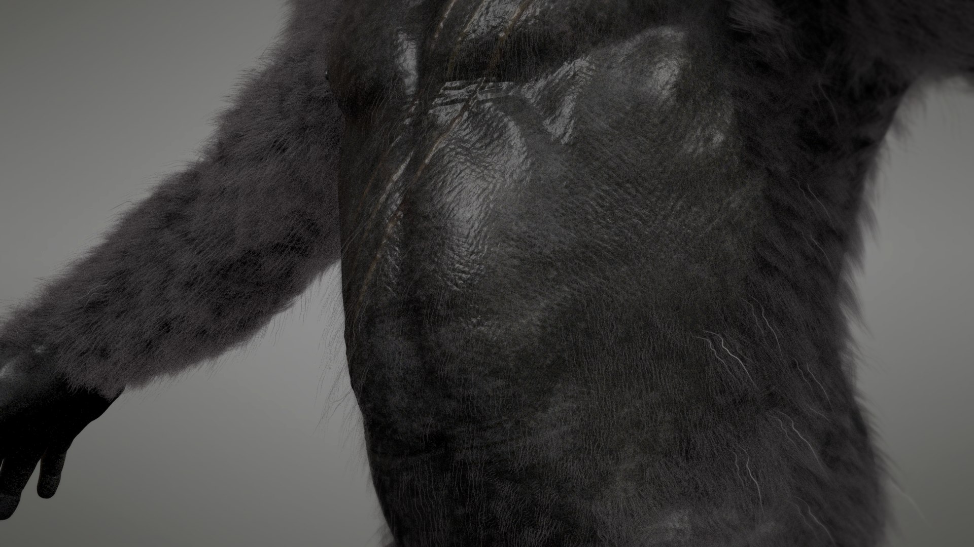 3D King Kong Monster Model - TurboSquid 2260537