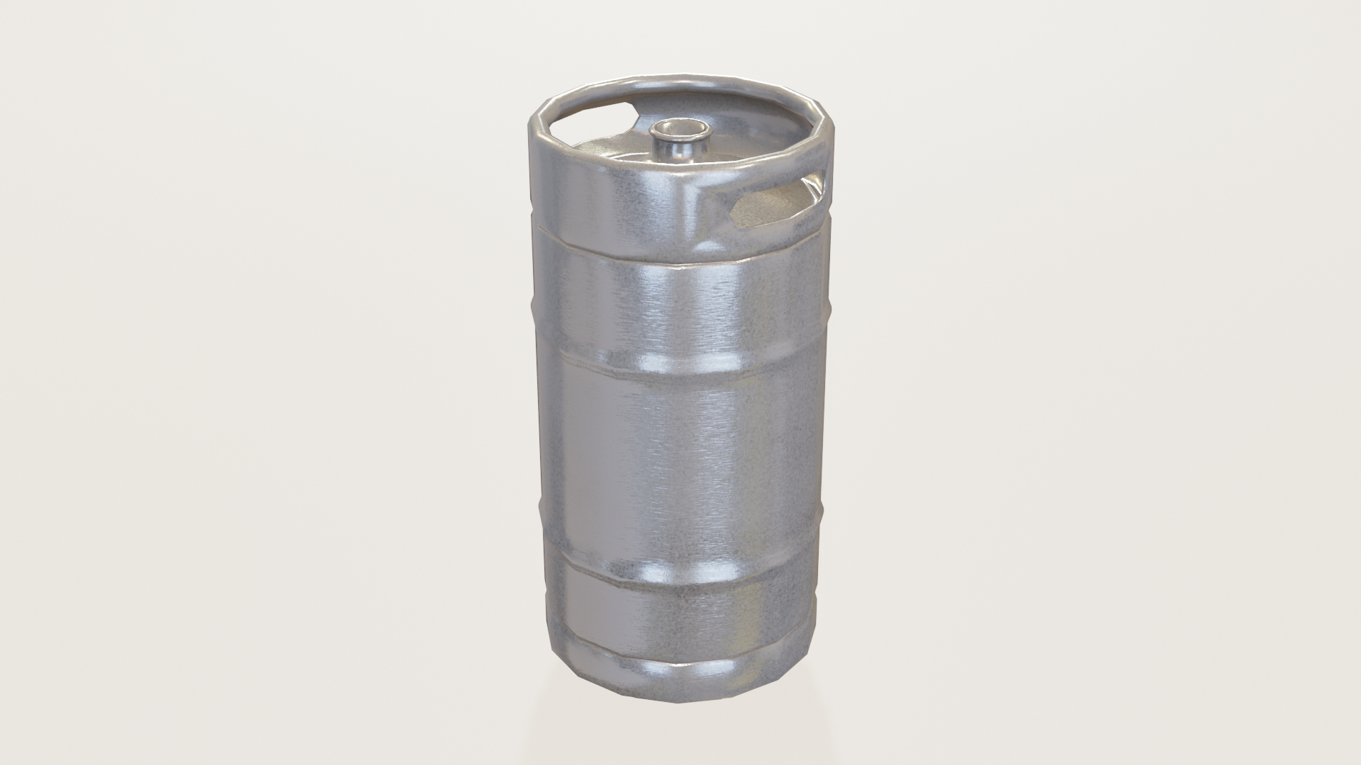 3D Slim Beer Drum 30L 01 Model - TurboSquid 2355898
