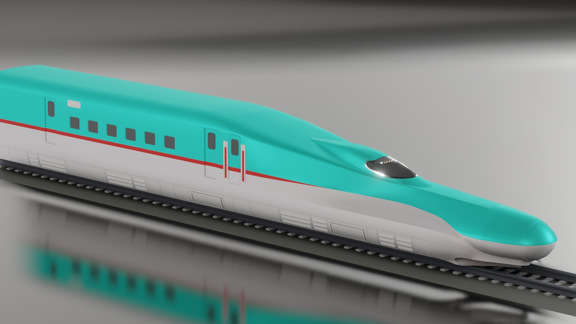3D Japan Shinkansen E5 High-speed Bullet Train Model - TurboSquid 2251586