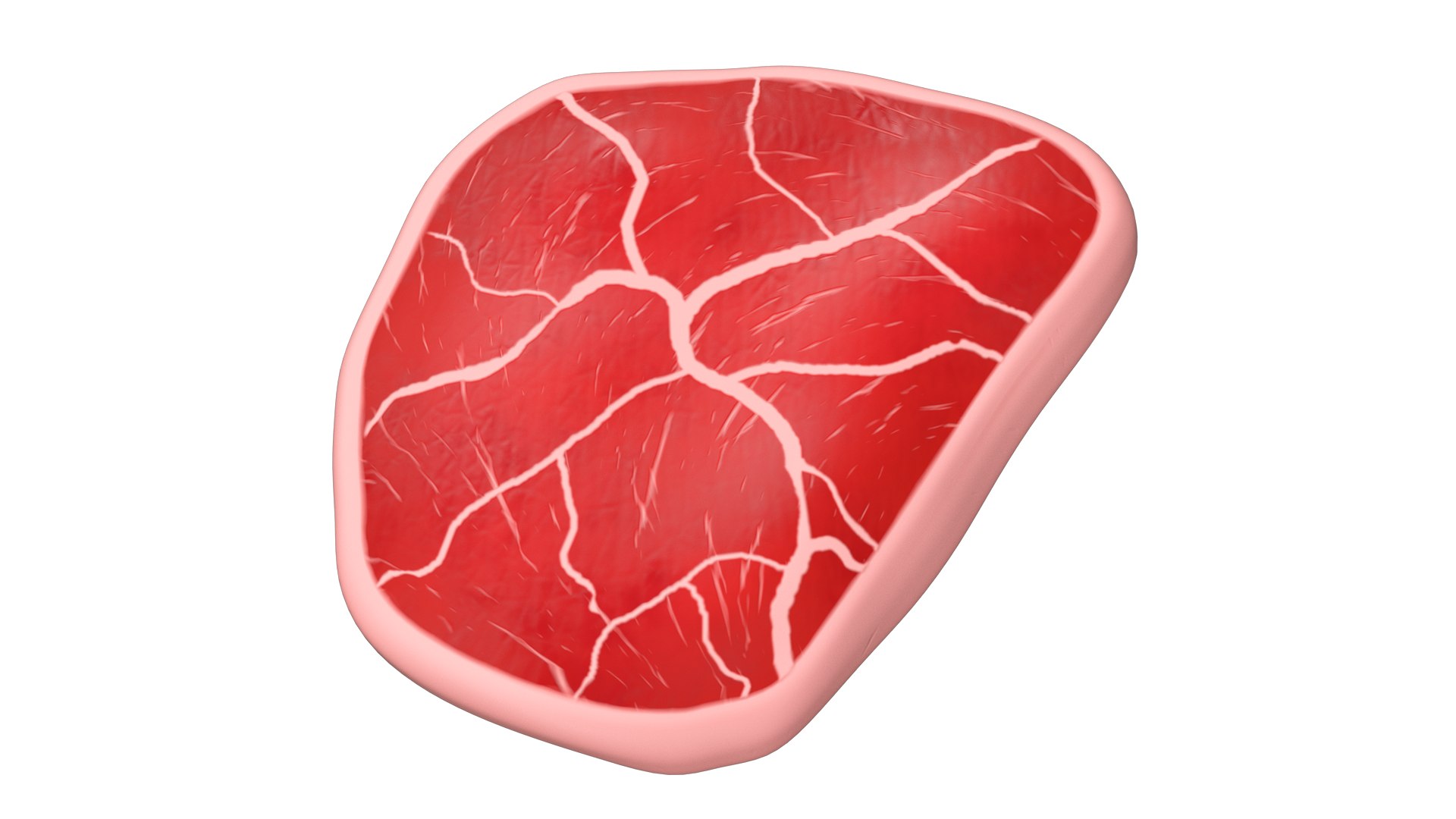 3D Cartoon Meat Model - TurboSquid 2061648