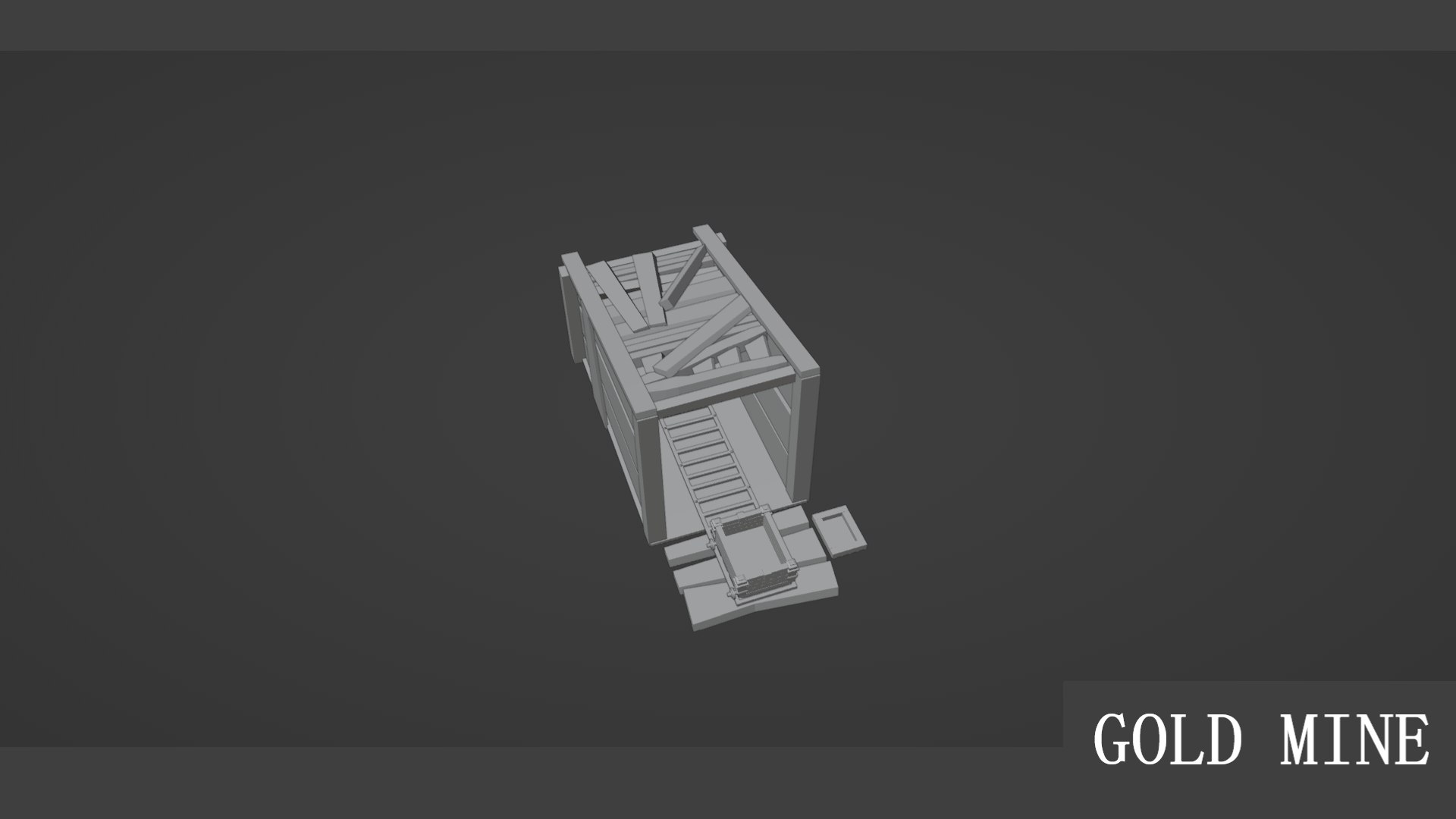 Gold Mine 3D Model - TurboSquid 2256423