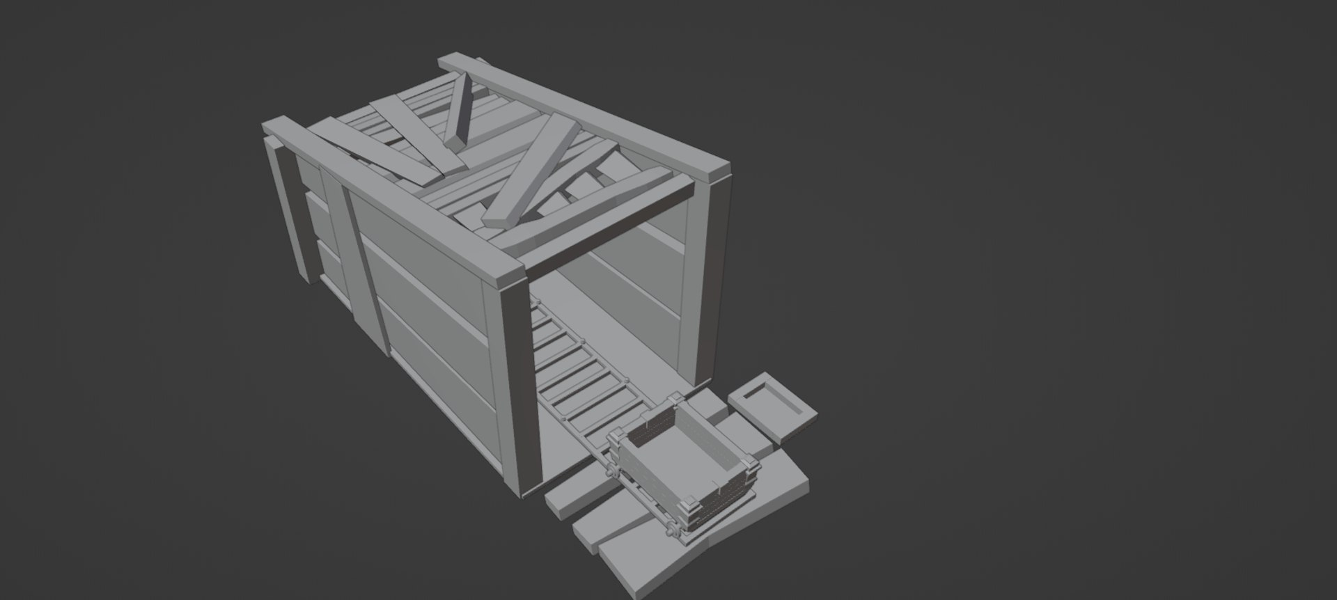 Gold Mine 3D Model - TurboSquid 2256423