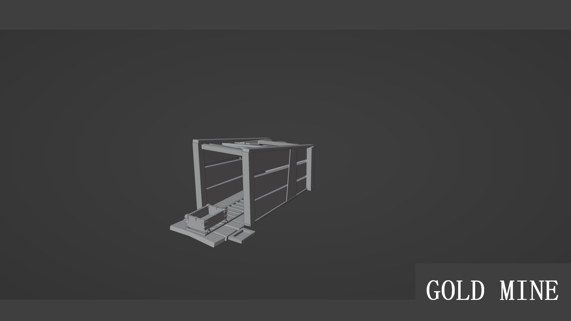 Gold Mine 3D Model - TurboSquid 2256423