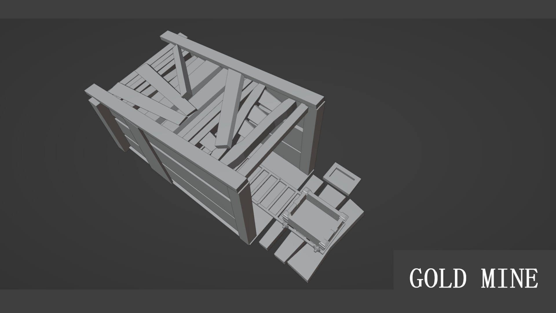 Gold Mine 3D Model - TurboSquid 2256423