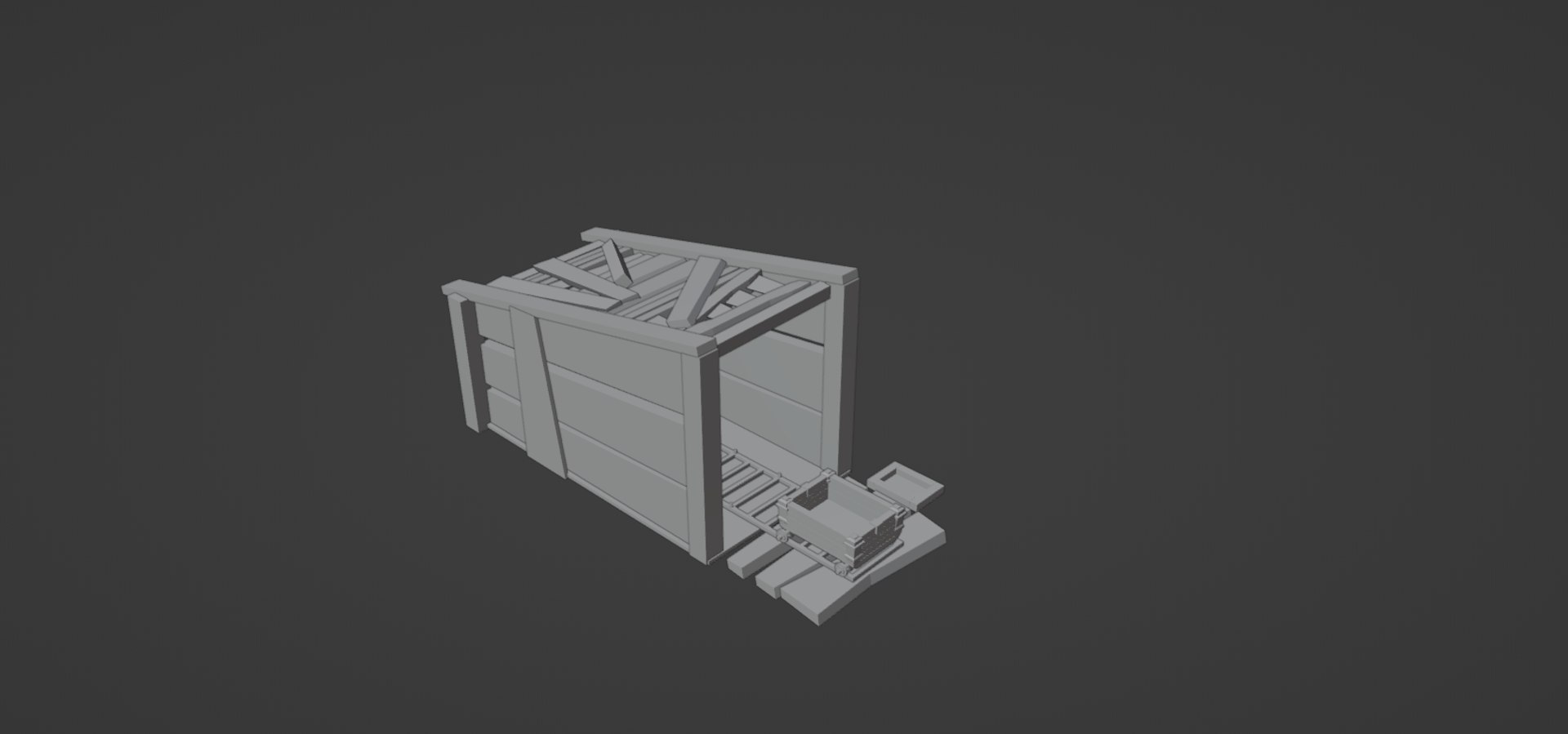 Gold Mine 3D Model - TurboSquid 2256423