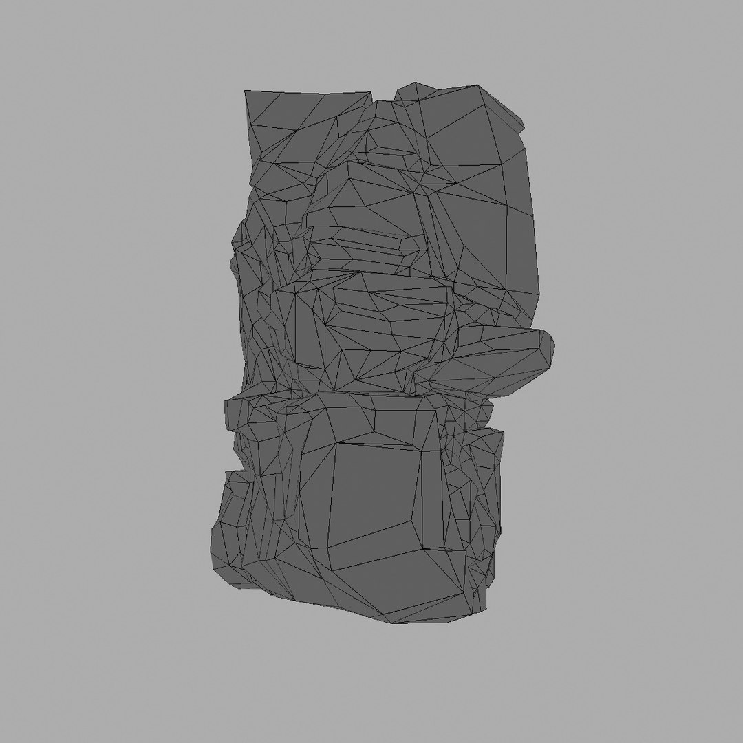 3d Rock Formation Model