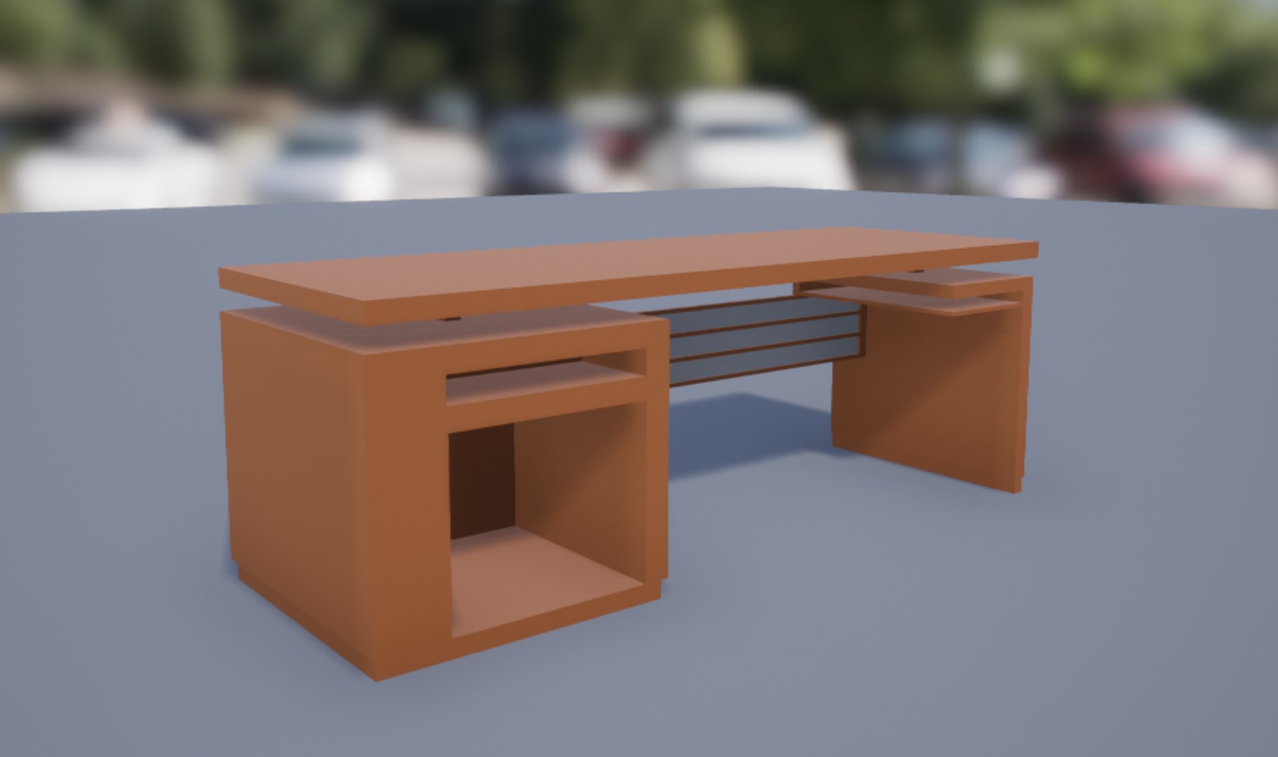 Office Desk 3D Model - TurboSquid 1382750