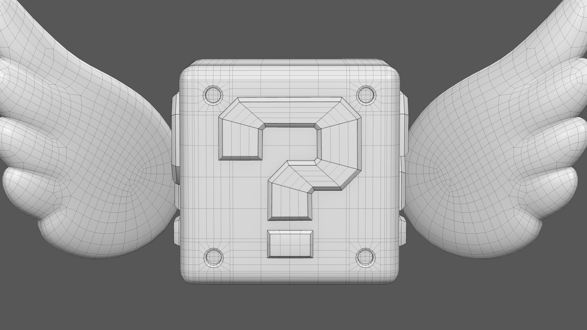 Flying Question Block Super Mario 3D Model - TurboSquid 2055696